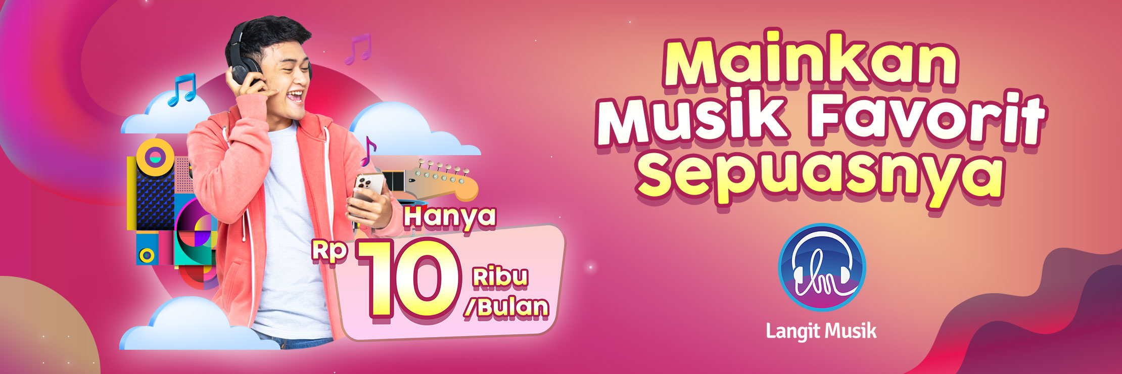 Cukup Bayar 10 Ribu Rupiah, Anda Sudah Bisa Berlangganan Langit Musik ...